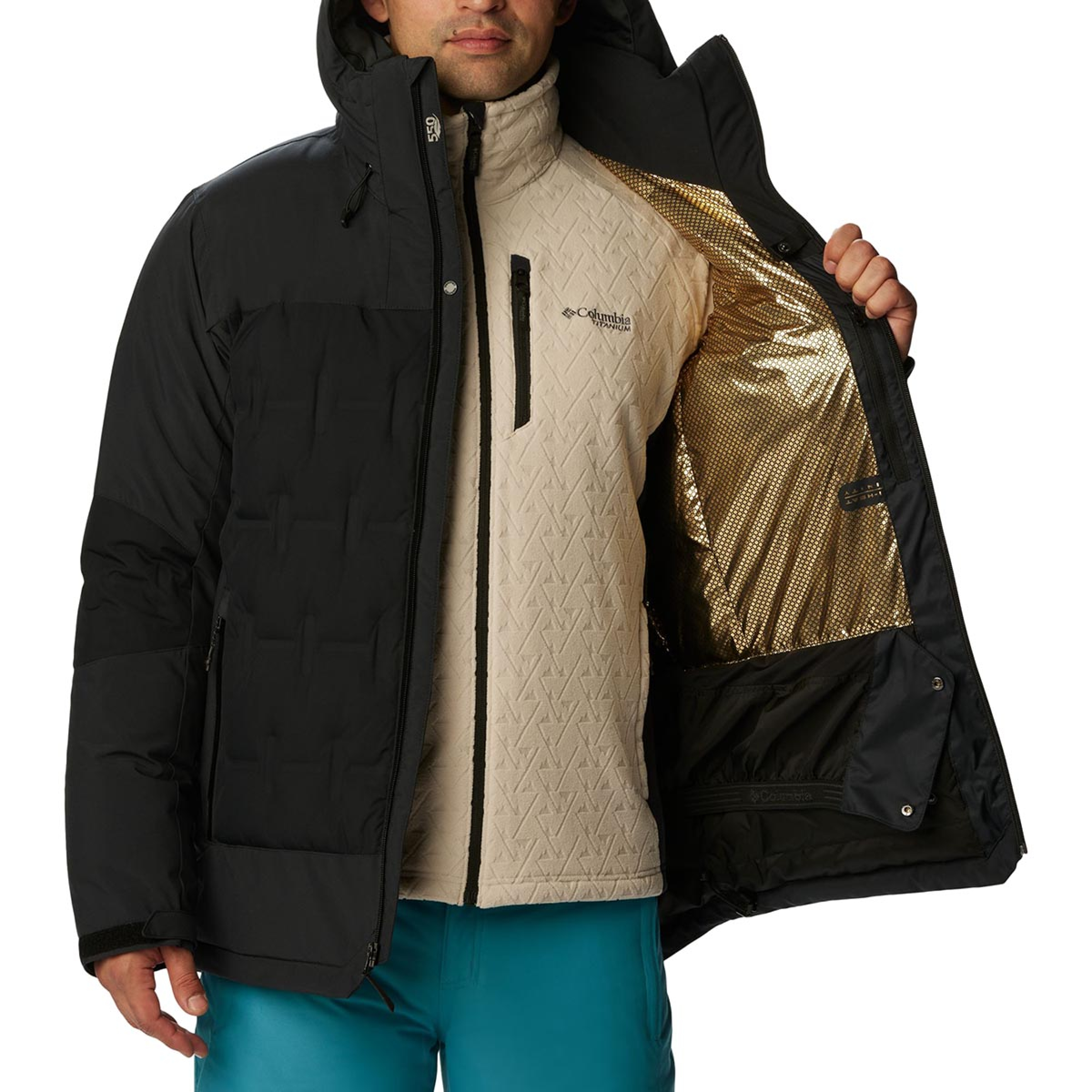 Columbia - WILDCARD III DOWN JACKET (2056611 010)