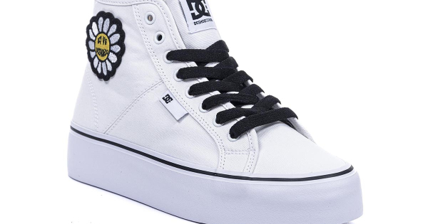 DC - MANUAL HI PLATFORM HIGH TOP SHOES (ADJS300296 WBF)