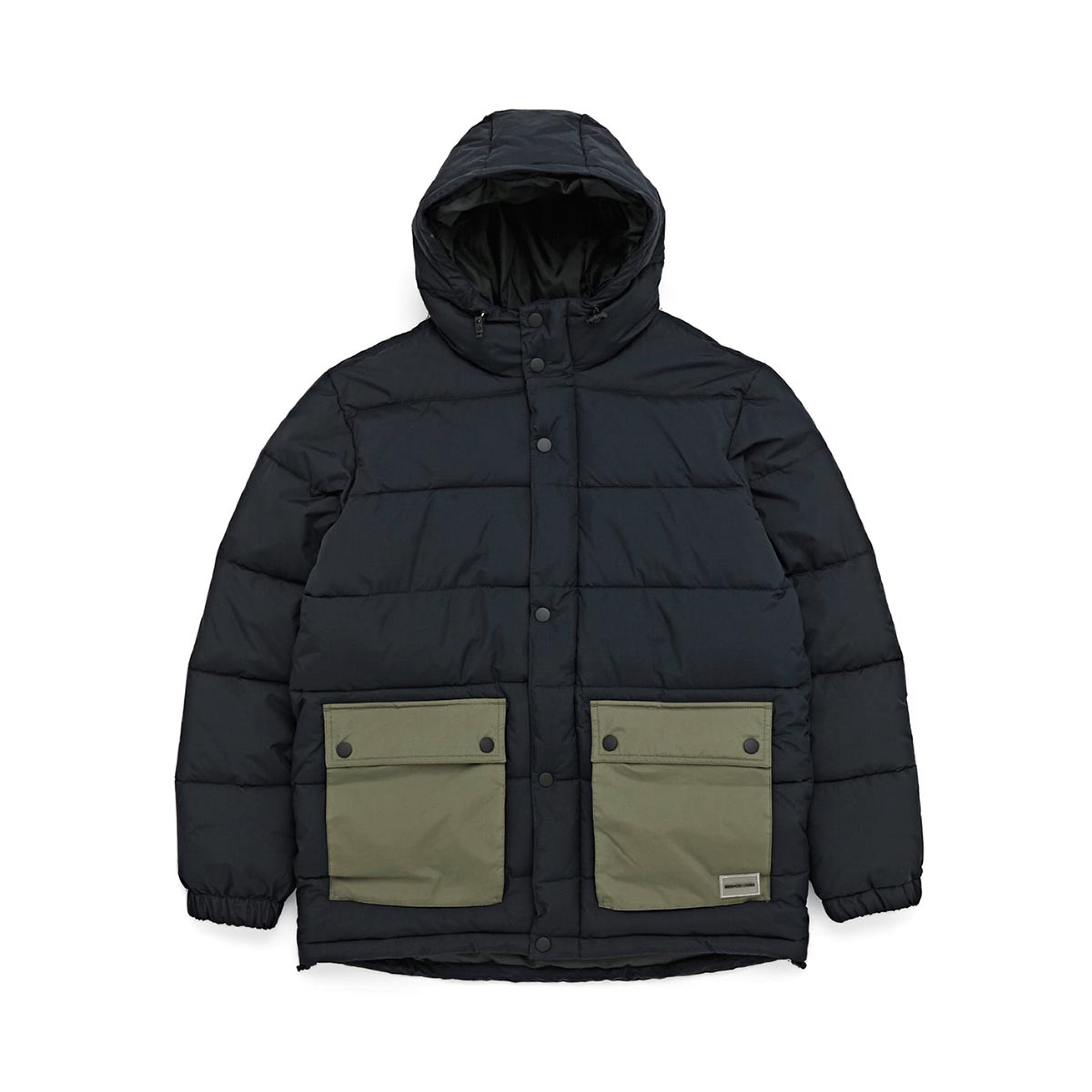 DC - STAFFORD HOODED PUFFER JACKET (ADYJK03077 KVJ0)