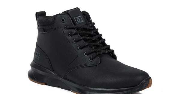 DC - MASON 2 WATER RESISTANT LEATHER SHOES (ADYS700216 3BK)