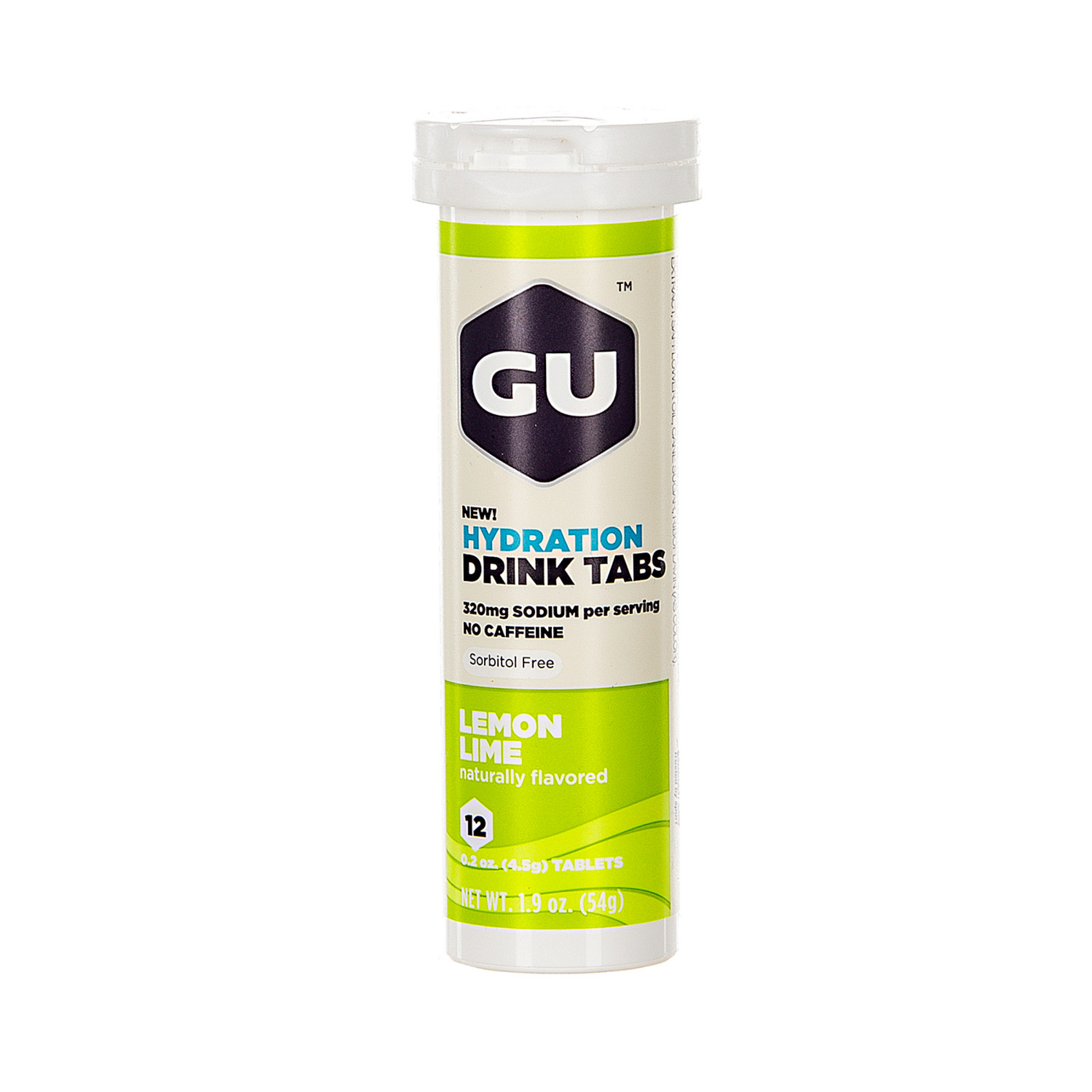 Gu - HYDRATION DRINK TABS - LEMON LIME (002-270)