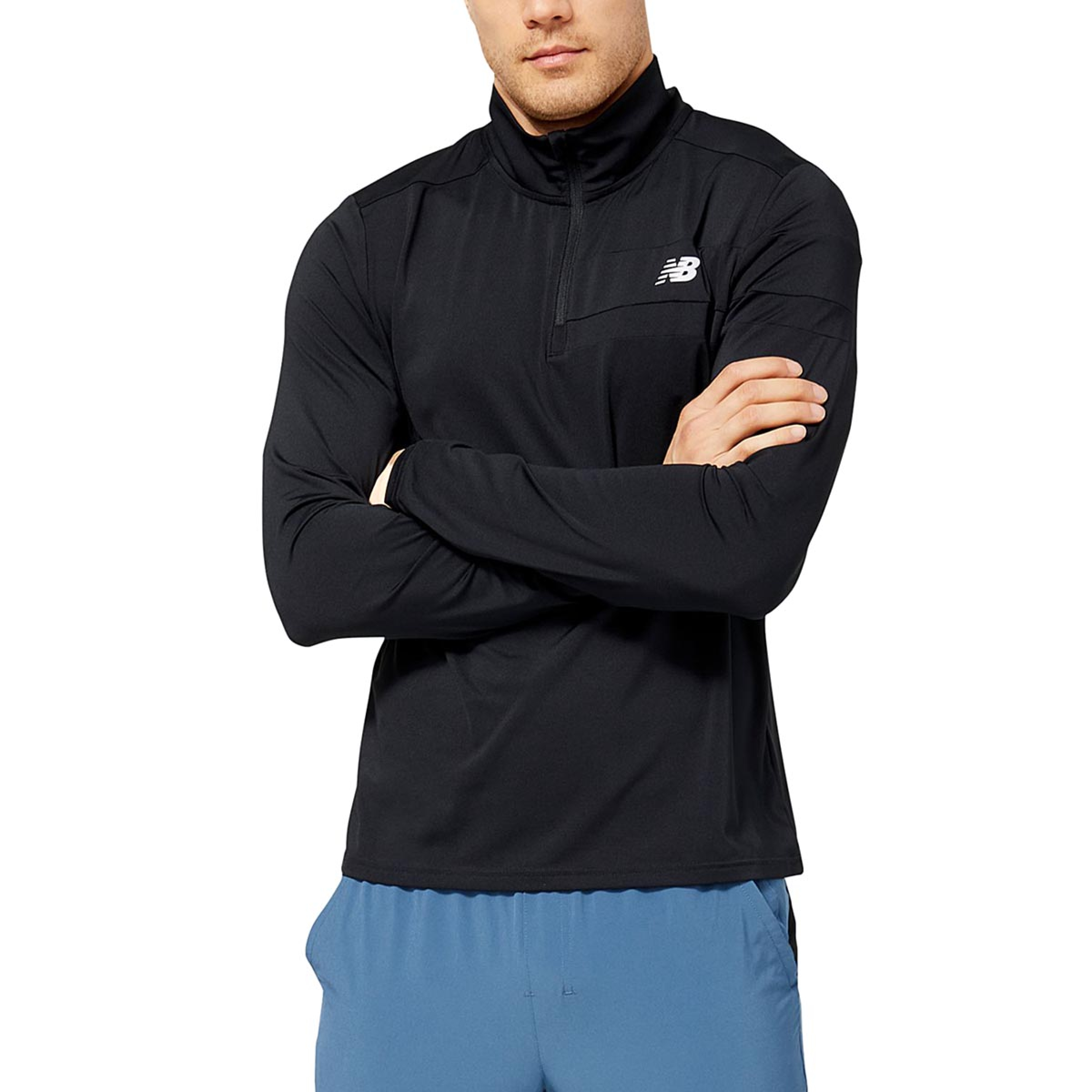 New Balance - ACCELERATE HALF ZIP (MT23227 BK)