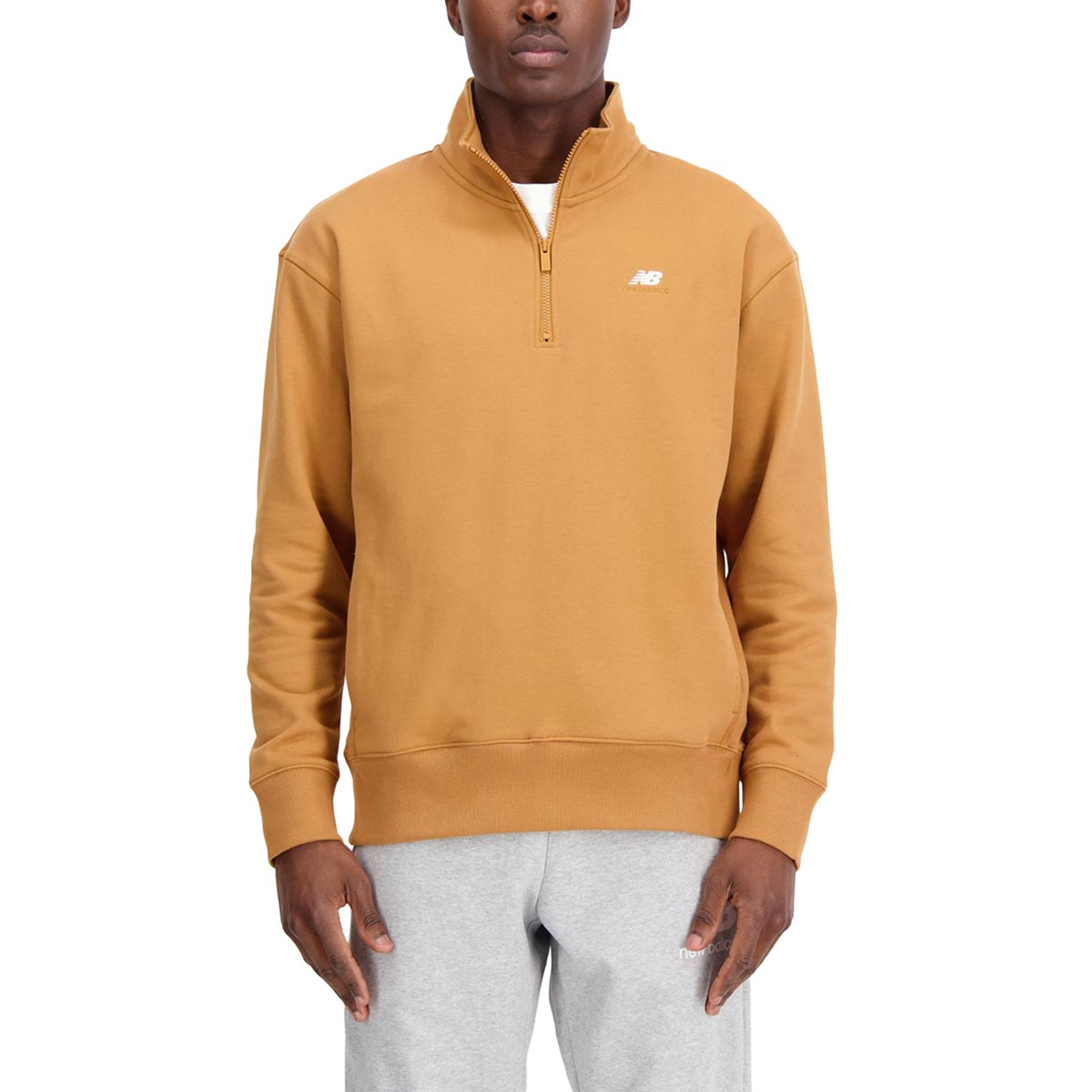New Balance - ATHLETICS REMASTERED FRENCH TERRY 1/4 ZIP (MT31501 TOB)