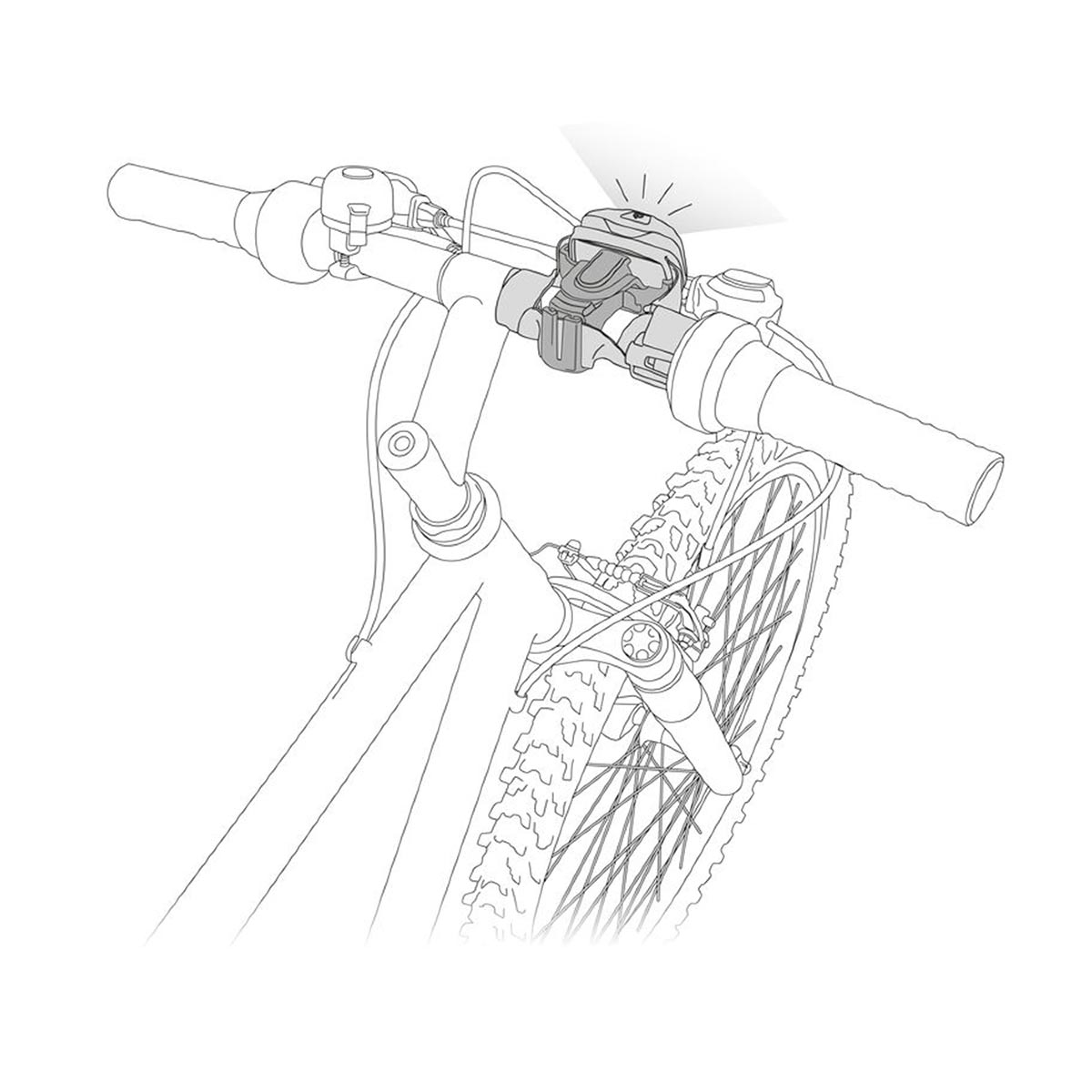 Petzl - BIKE ADAPTER (E000AA00)