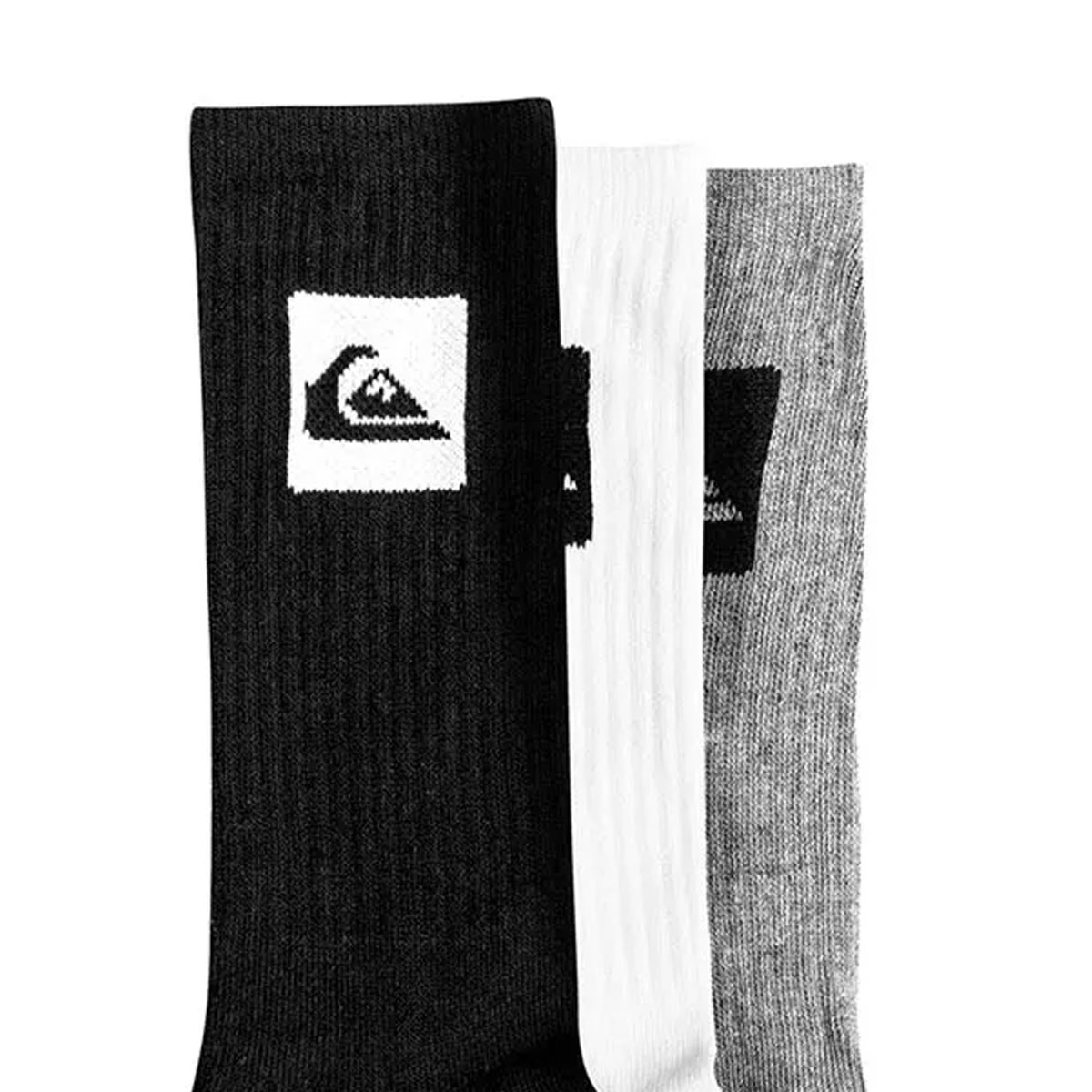Quiksilver - 3 PACK CREW SOCKS (AQYAA03316 AST)