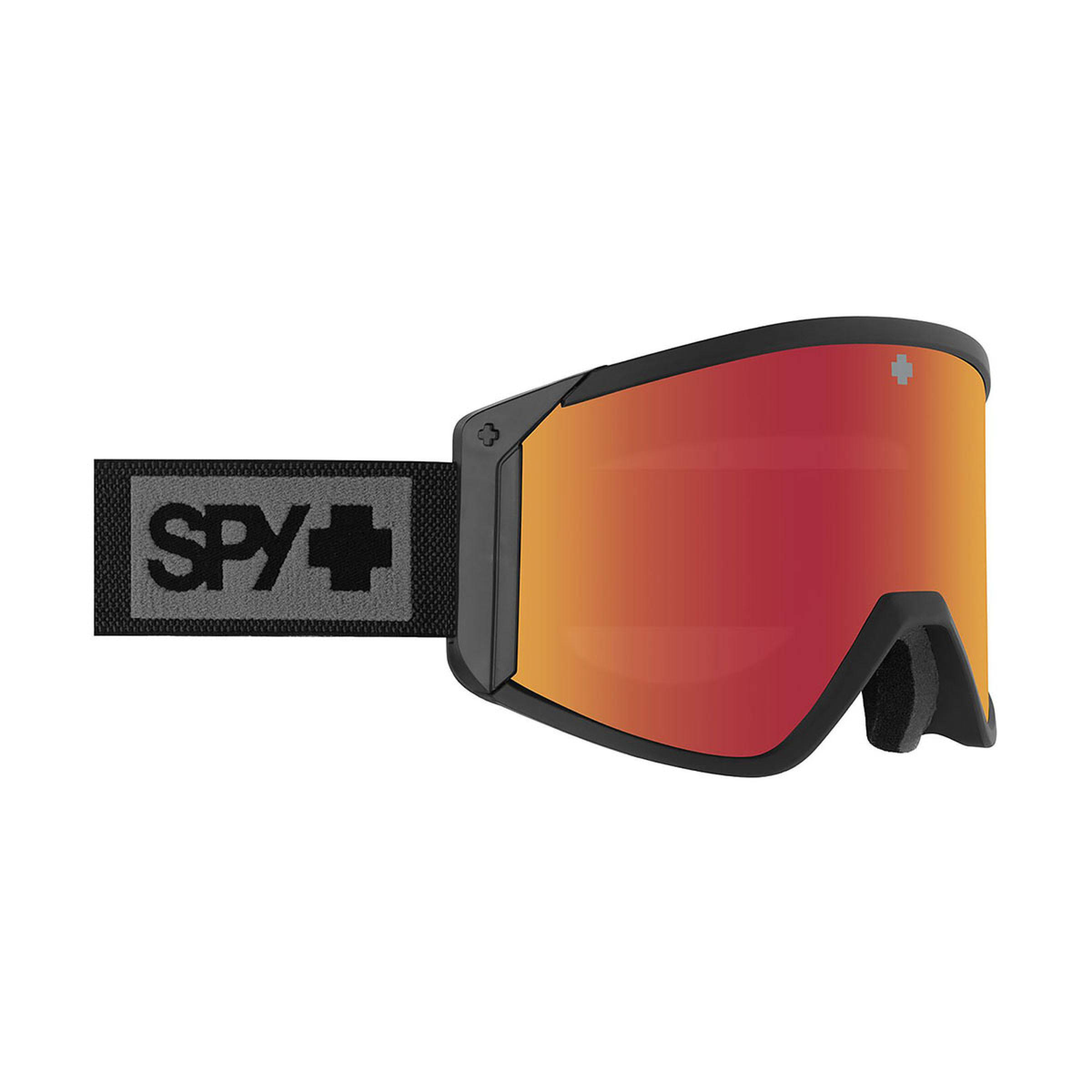 Spy - RAIDER MATTE BLACK ML-ROSE RED MIRROR (1900000000173)