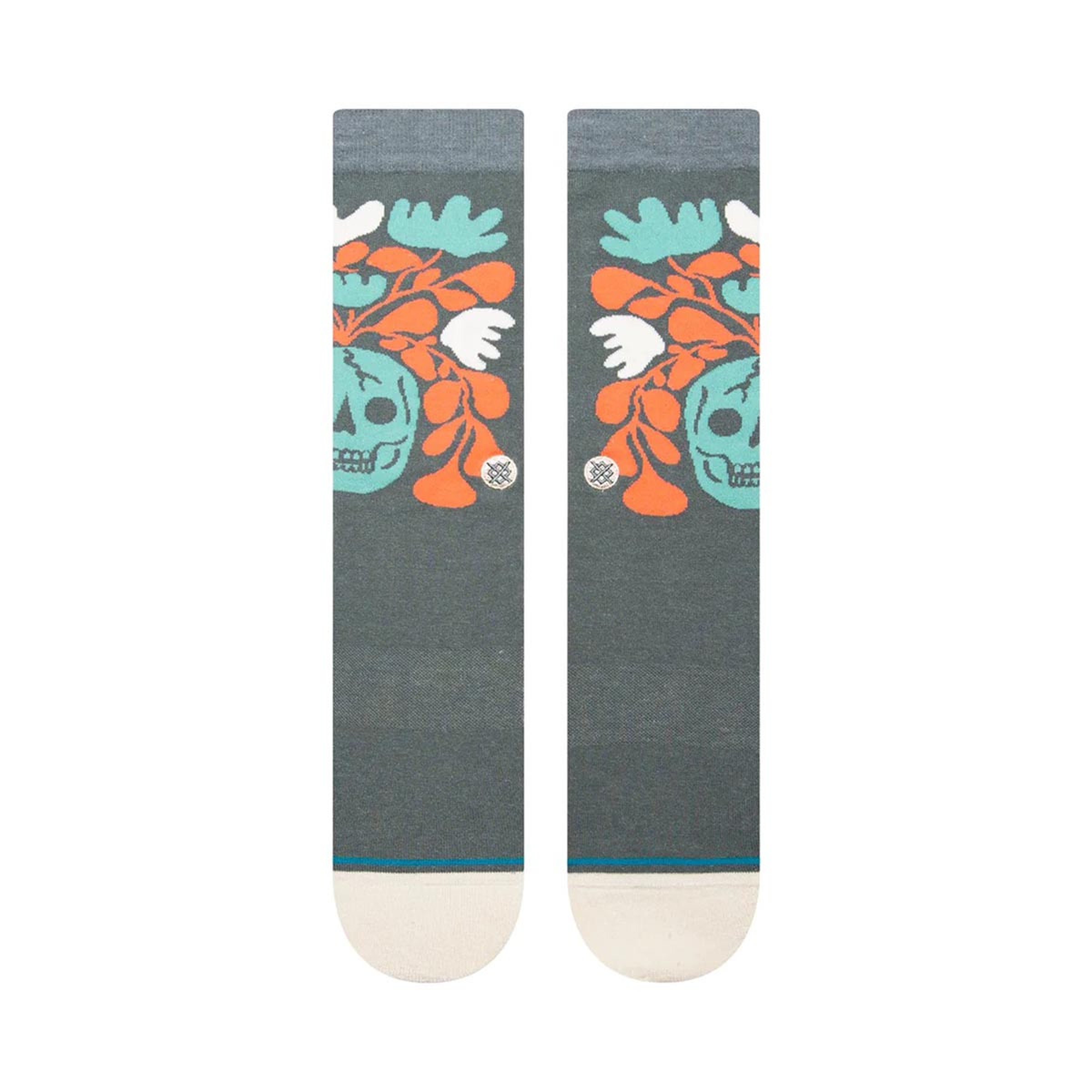 Stance - SKELLY NELLY CREW (A545C23SKE TEA)