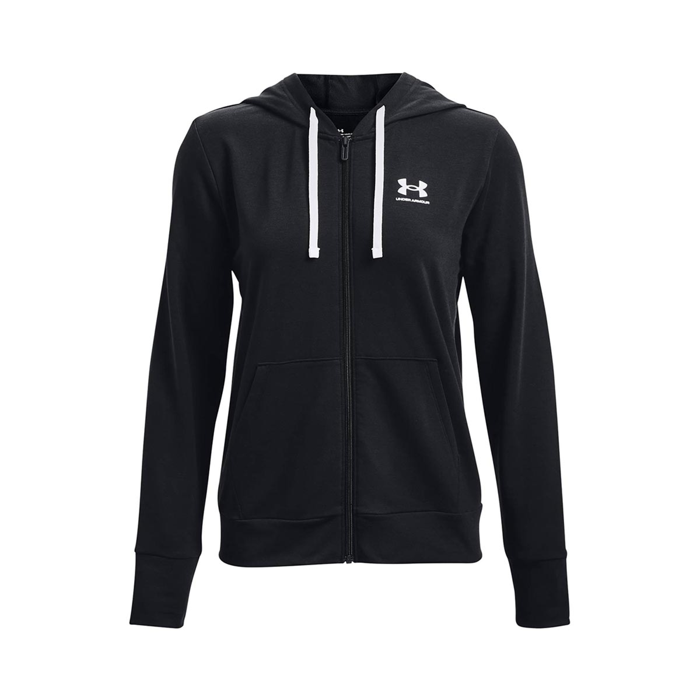 Under Armour - RIVAL TERRY FULL ZIP HOODIE (1369853 001)