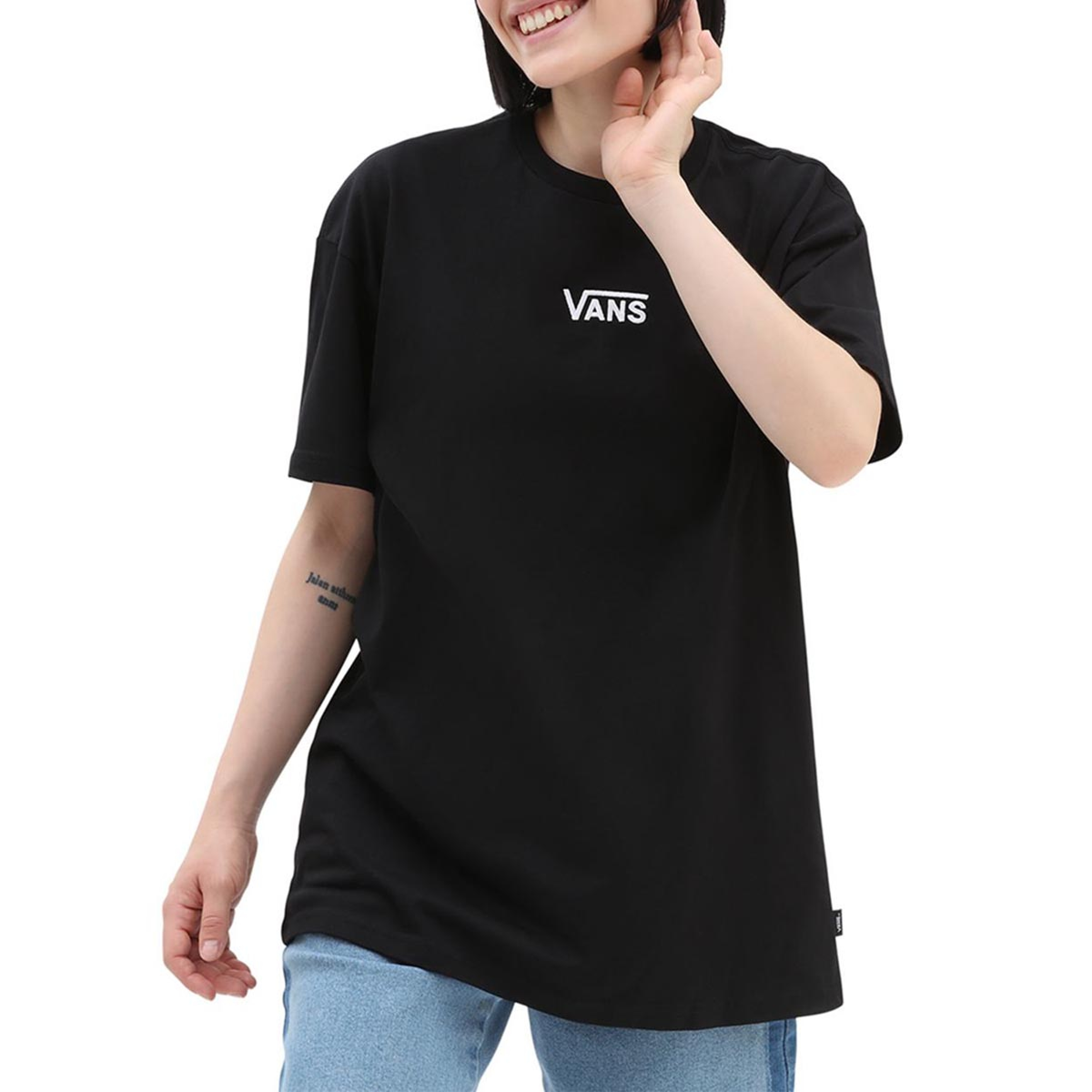 Vans - FLYING V OVERSIZED T-SHIRT (VN0A7YUTBLK)